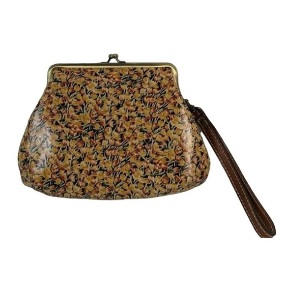 Patrician Nash | Bags | Patricia Nash Leather Savena Yellow Mini Bloom ...